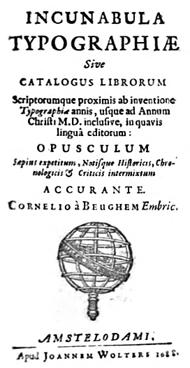 meaning and origin of the word ‘incunabula’ – word histories