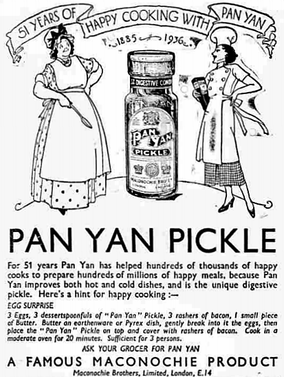 origin of ‘Maconochie’ (tinned stew) – word histories