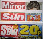 origin of the British journalistic term ‘red top’ – word histories