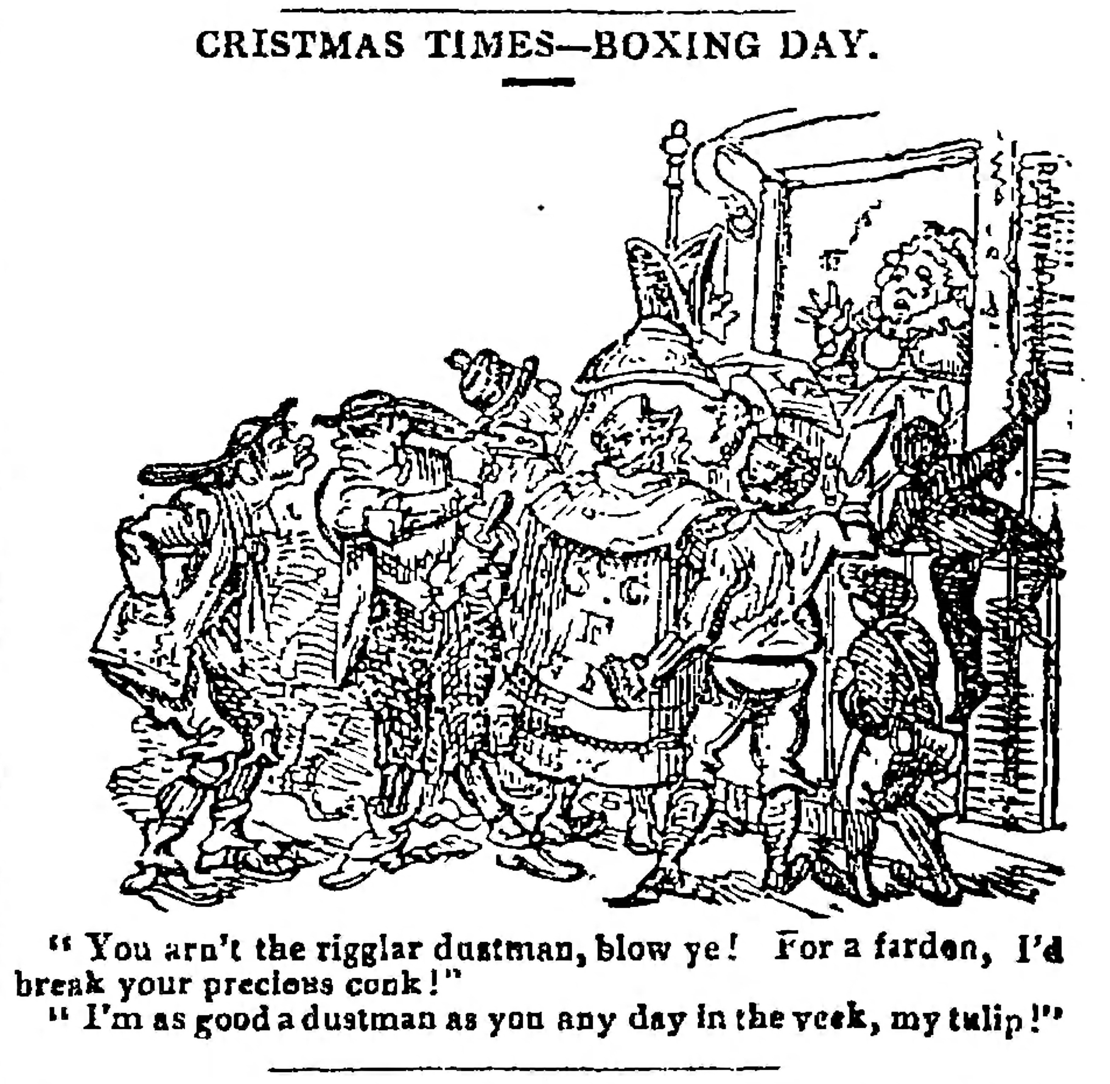 origin of ‘Boxing Day’ (the first weekday after Christmas Day) – word ...