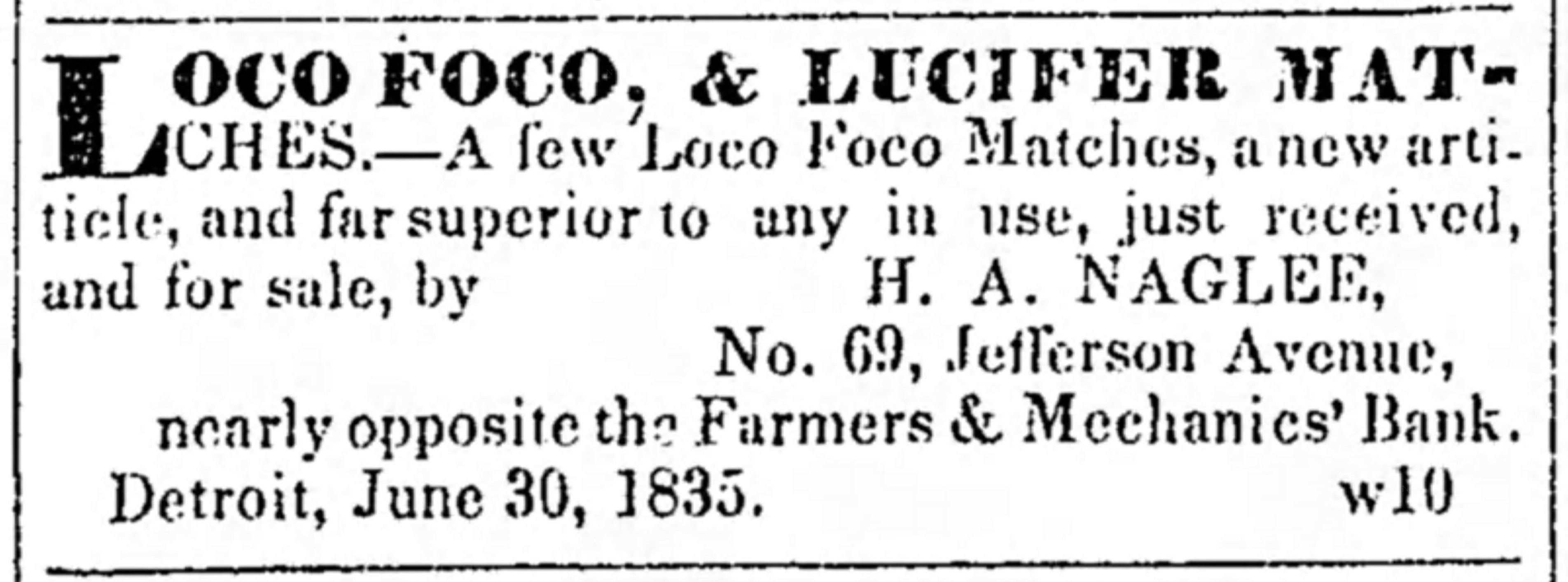 meanings and origin of ‘loco-foco’ – word histories