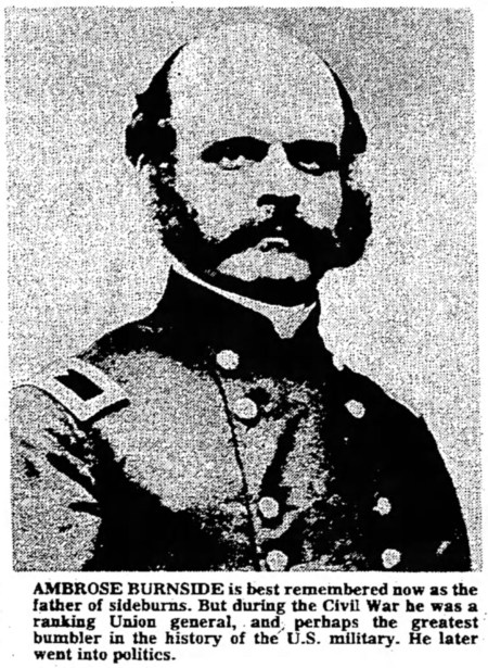 the history of ‘burnsides’, ‘sideburns’ and ‘sideboards’ – word histories