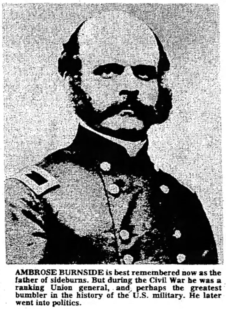 the history of ‘burnsides’, ‘sideburns’ and ‘sideboards’ – word histories