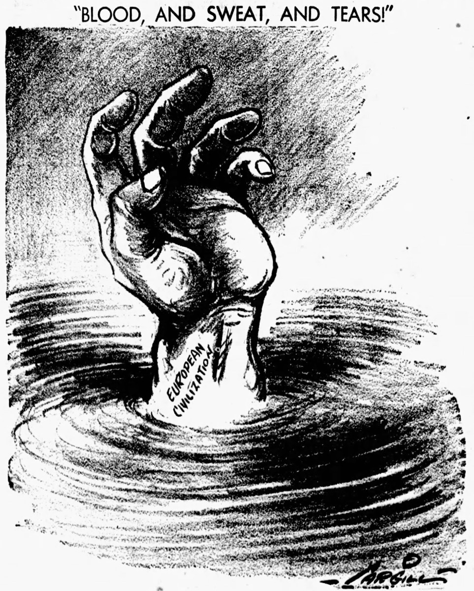 the long history of the phrase ‘blood, sweat, and tears’ – word histories