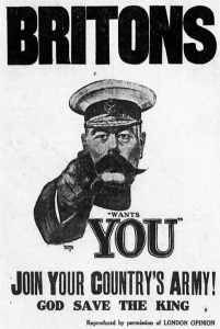 history of the phrase ‘(Lord) Kitchener wants you’ – word histories