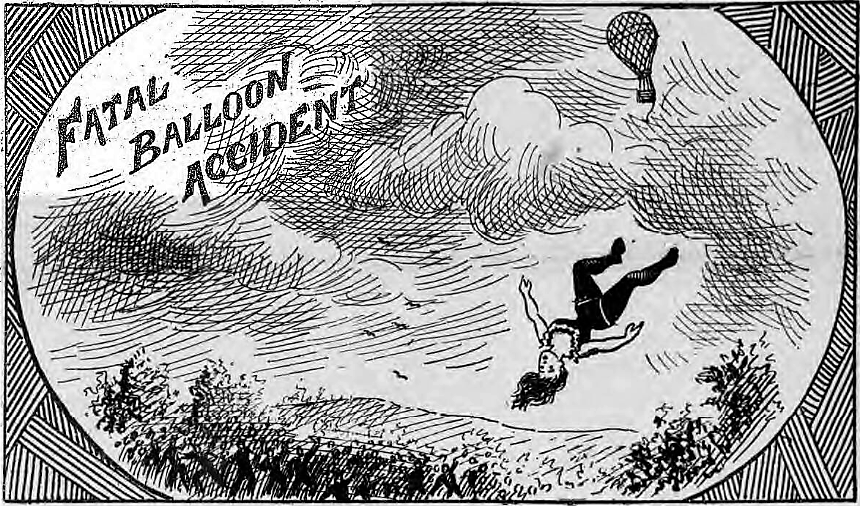 the phrase ‘like the man who fell out of the balloon, not in it’ – word ...
