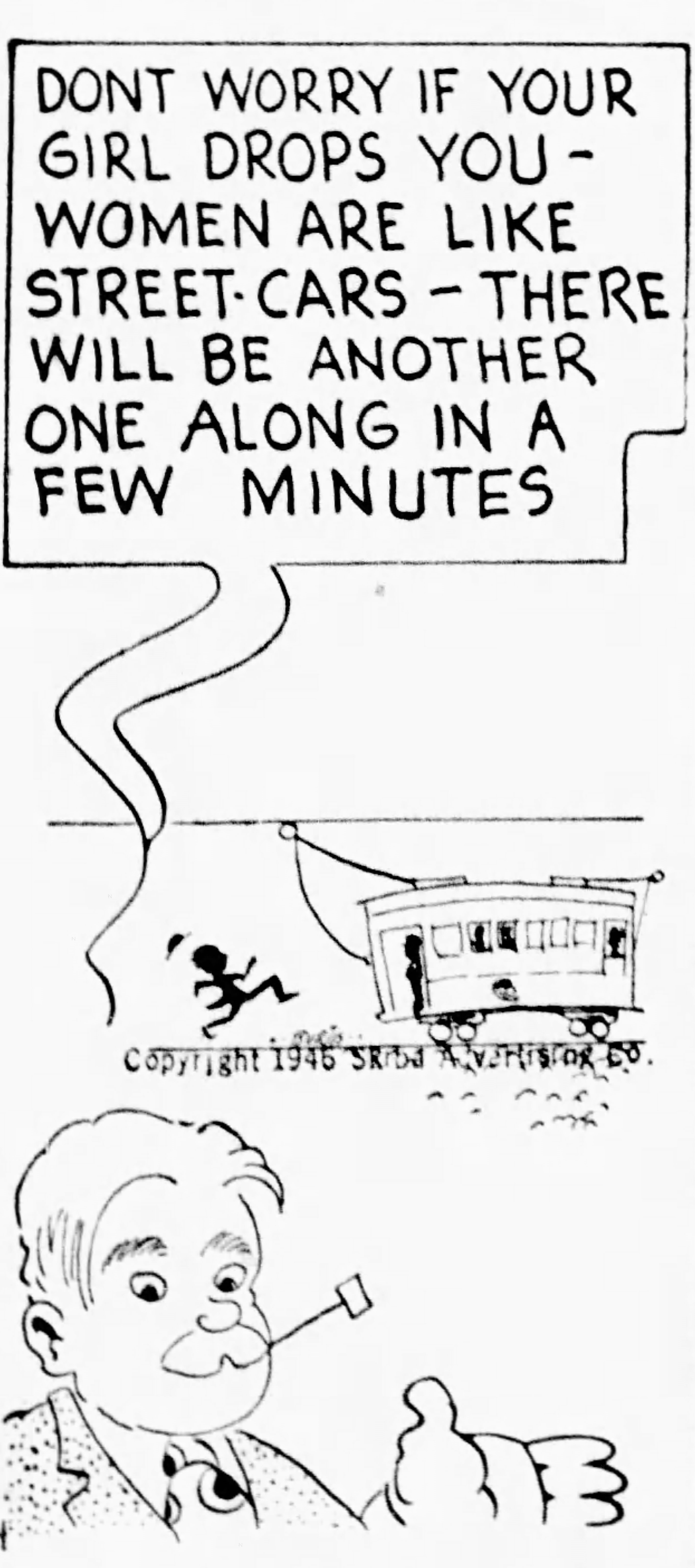 ‘girls are like streetcars, or buses’: meaning and history – word histories