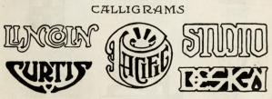 ‘calligram’: meaning, origin and early occurrences – word histories