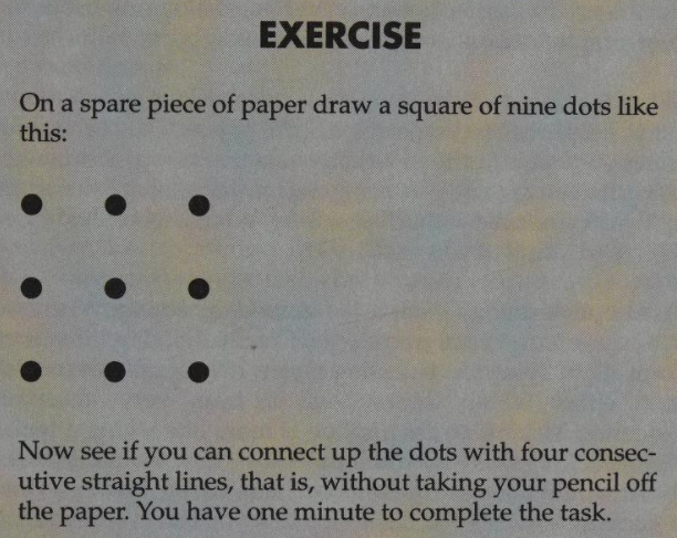 ‘to think outside the box’: meaning and origin – word histories
