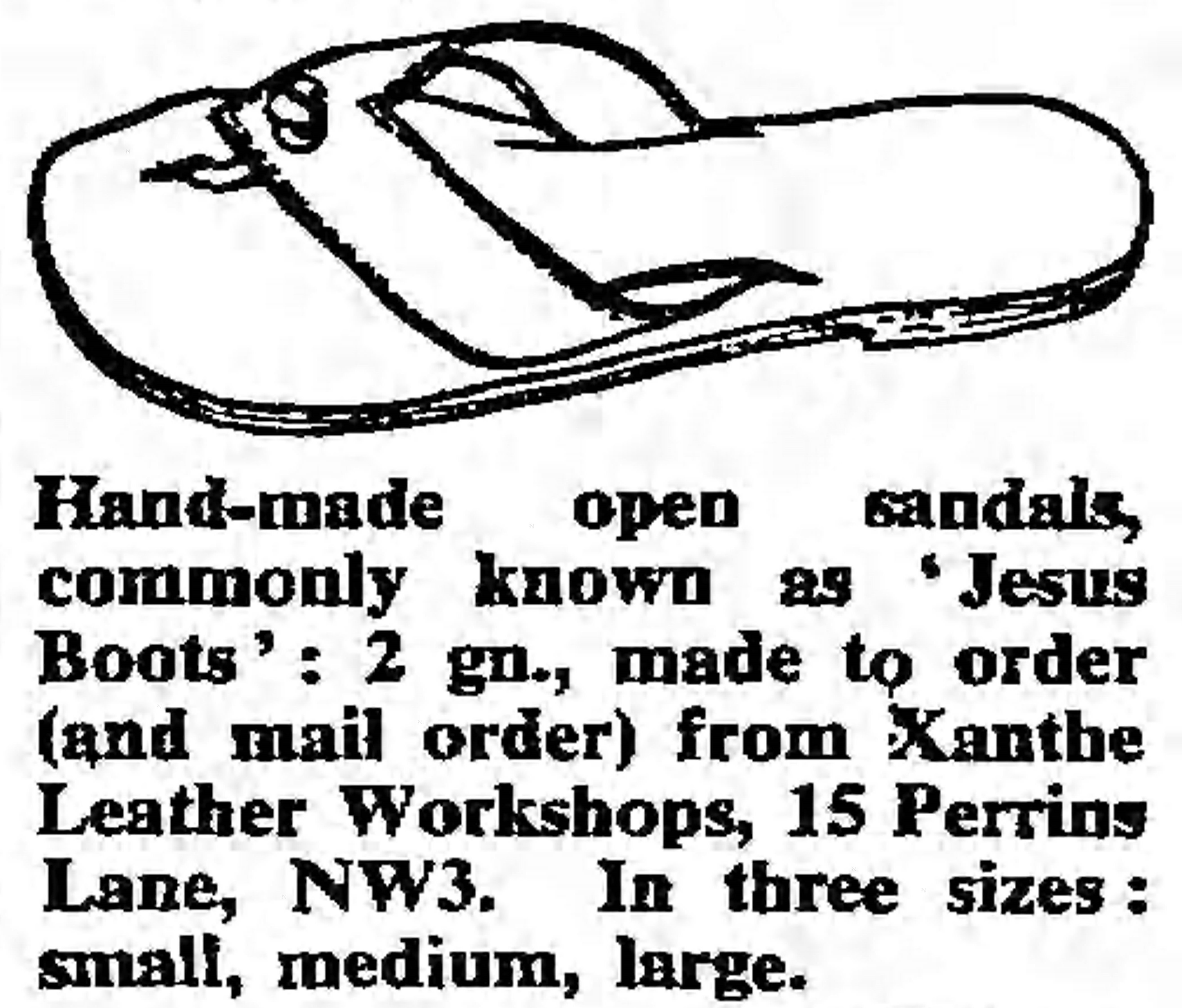 ‘Jesus boots’: meanings and origin – word histories