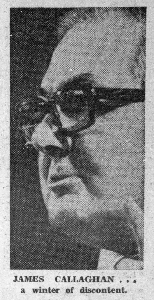 ‘winter of discontent’ (as applied to the winter of 1978-79 in Britain ...